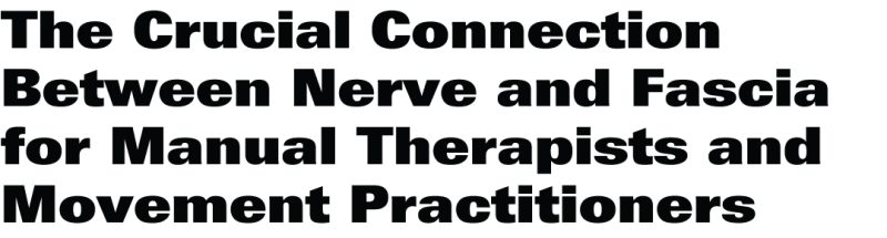 The Crucial Connection Between Nerve and Fascia for Manual Therapists and Movement Practitioners ...